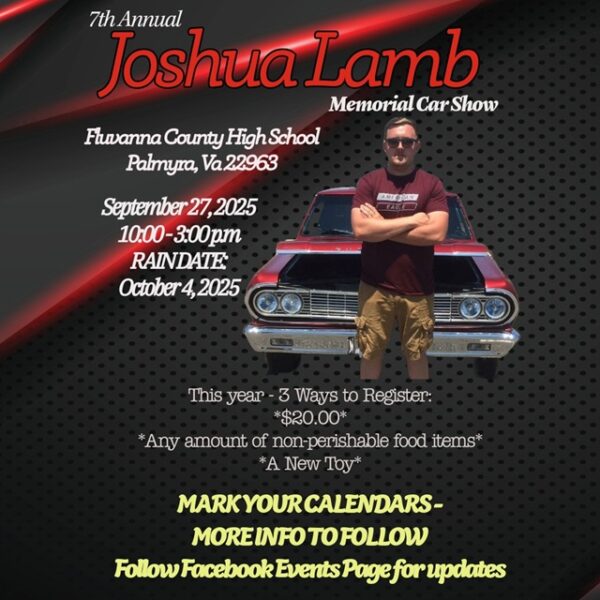7th Annual Joshua Lamb Memorial Car Show | Z 95.1